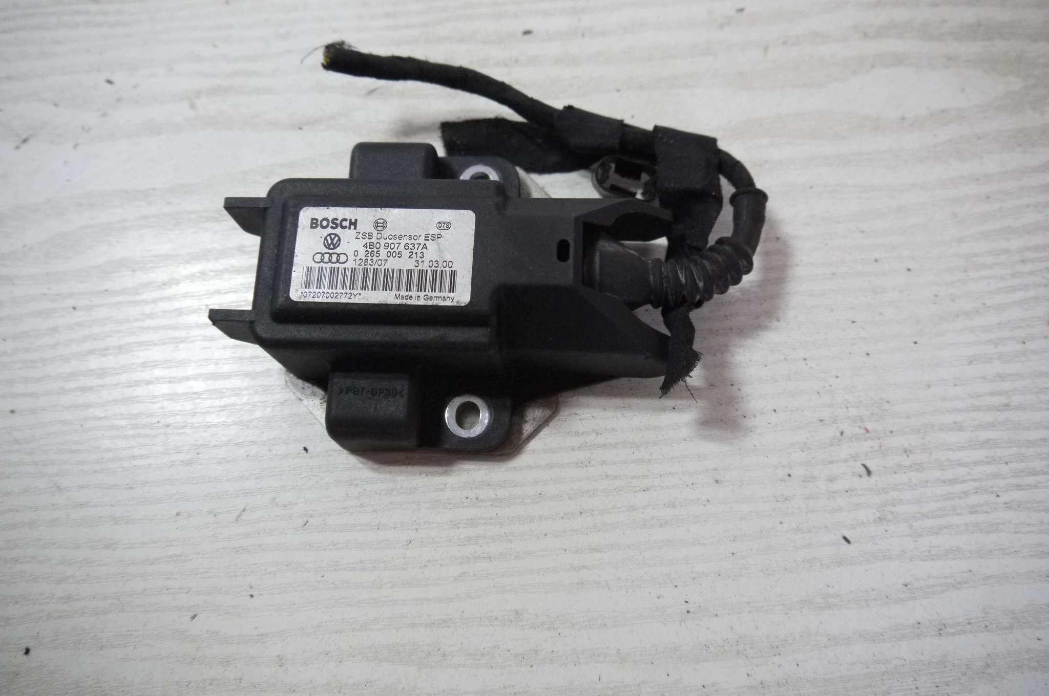 Audi S6 A6 C5 Sensor Czujnik Esp 4b0907637a Sklep Eteile Pl